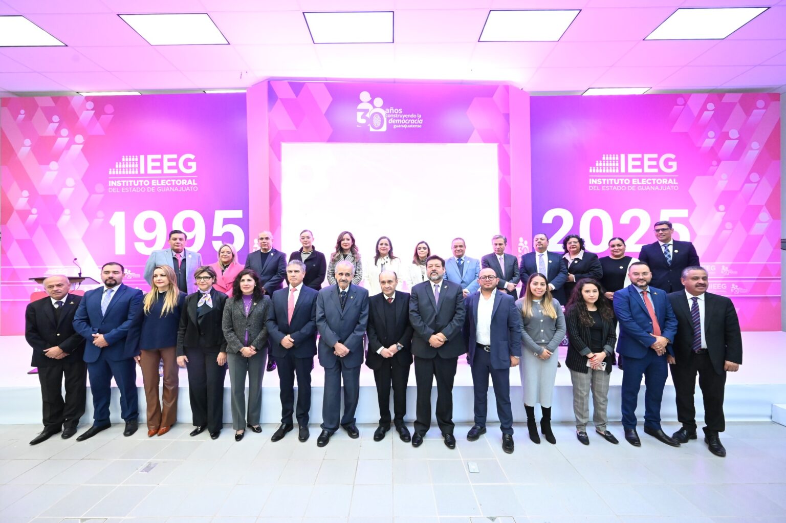 Conmemora IEEG 30 años de construir la democracia guanajuatense